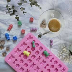 Mini model za bonbone, silikonski model za čokolado, mali model za ...