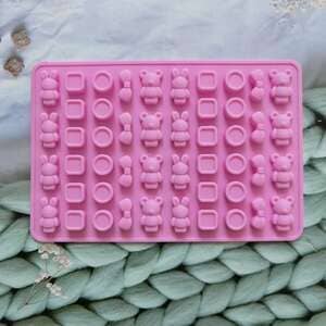 Mini model za bonbone, silikonski model za čokolado, mali model za ...